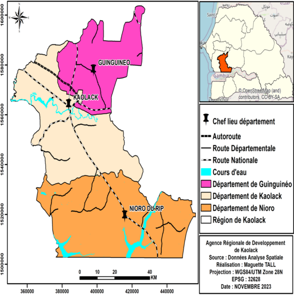 La région - ARD de kaolack